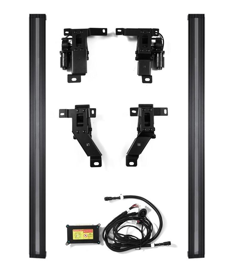 Light Power Side Steps Retractabe Running Boards For Toyota Hilux Revo ...