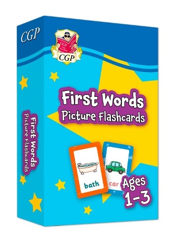 CGP Books First Words Picture Flashcards for Ages 1-3 (Hardback) (UK ...