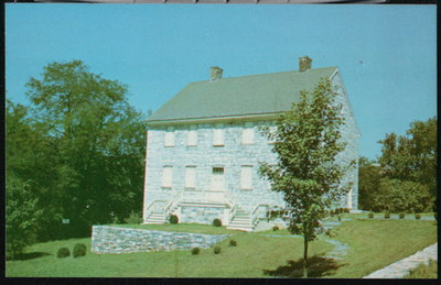 MARTINSBURG WV Major-General Adam Stephen House Vtg Postcard Old West ...