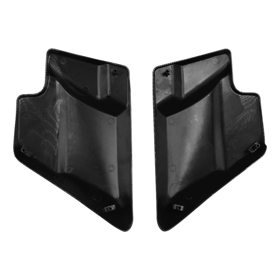 2009-2024 Harley Street Glide Carbon Fiber Vivid Black Side Covers ...
