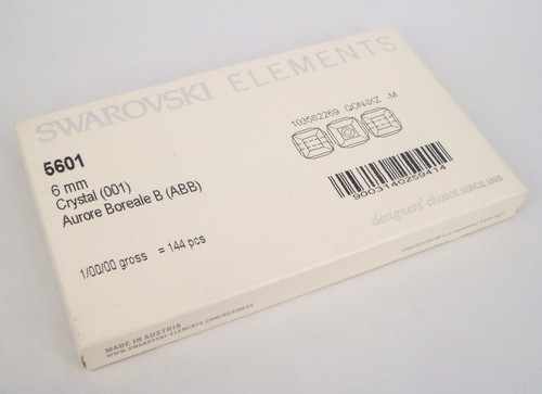 SWAROVSKI CRYSTAL ELEMENT #5601 CUBE SPACER BEAD ~ Many Color & Size | eBay