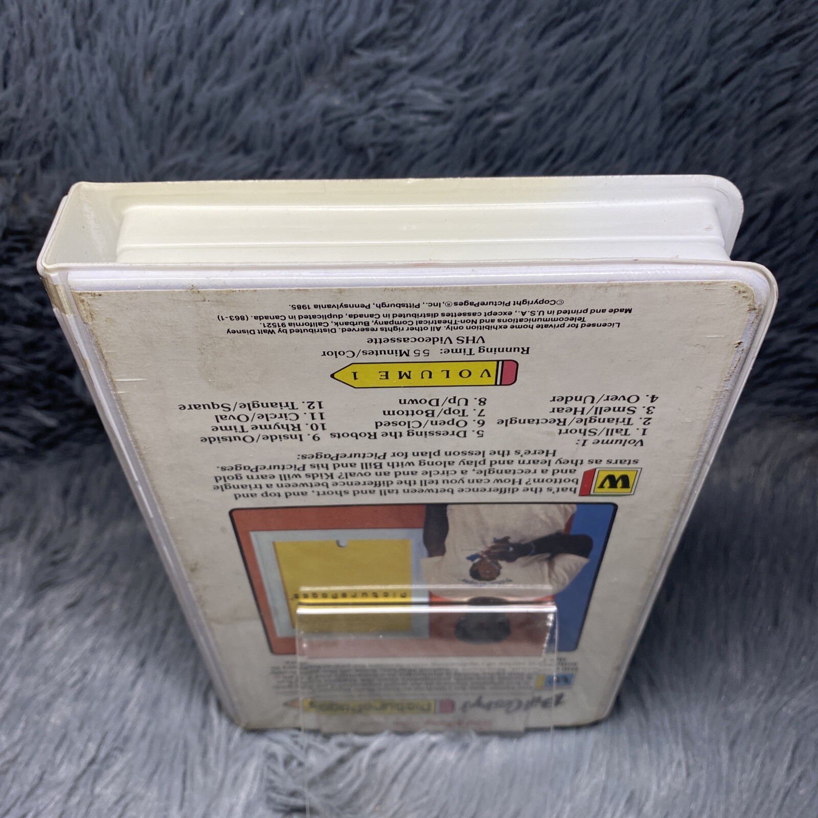 Bill Cosby's Picture Pages Volume 1 VHS White Clamshell Walt Disney ...