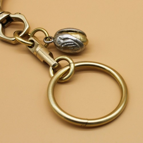 Brass Keychains Keyrings Pants Clasps Wallet Key Holder With Pistachio ...