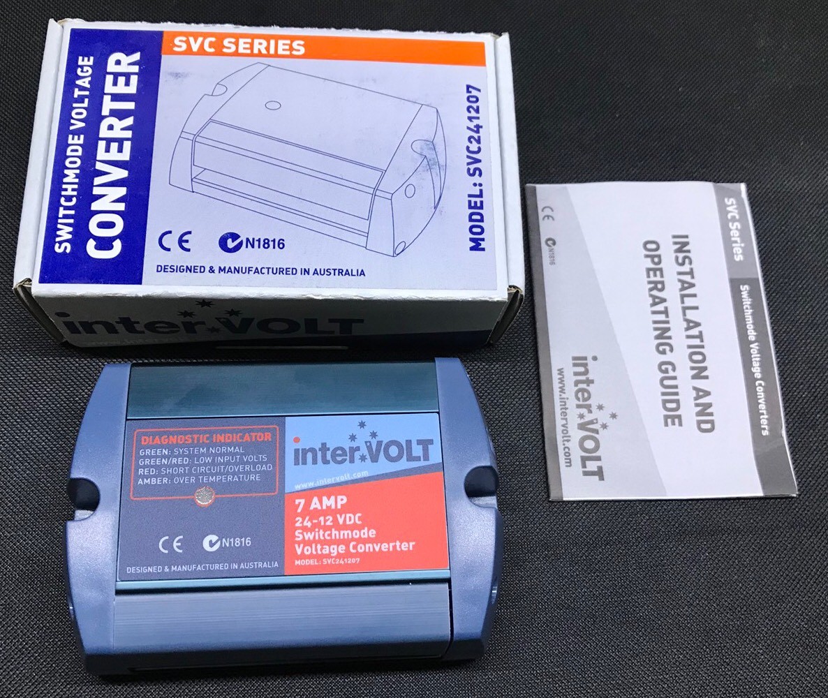 Intervolt SVC241207 - Mini Switchmode Voltage Converter 24-12 Volt 7 ...