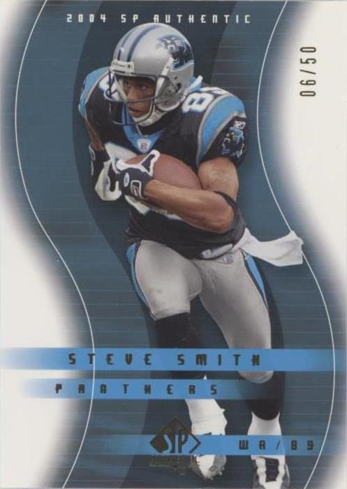 2004 SP Authentic - Steve Smith #11 Gold /50 for sale online | eBay
