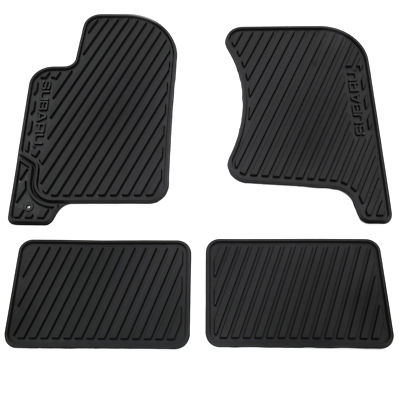 OEM 1998-2002 Subaru Forester All Weather Floor Mats Black Rubber NEW ...