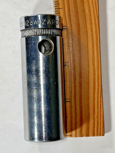Vintage WIZARD 1/2" Drive Deep 13/16" Socket #H2692 Western Auto Brand ...