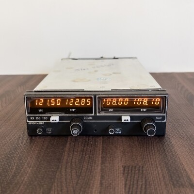 Bendix King KX-155 Nav Com PN 069-1024-35 28v With Glideslope - Not ...