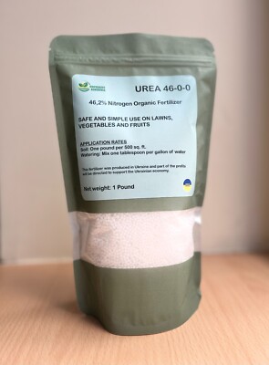 Nitrogen 46-0-0 Urea. Fertilizer great for lawns, gardens & fruit trees ...