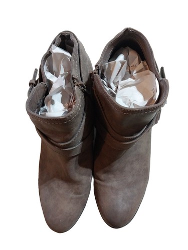 Indigo Rd Boots Womens 10 M Casual Slip On Ankle Bootie Faux Suede ...