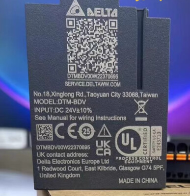 DELTA PLC Temperature Control Module DTM-BDV | eBay