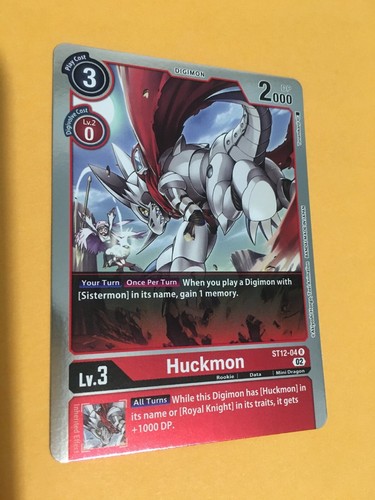 Huckmon ST12-04 R Digimon CCG TCG | Near Mint English | eBay