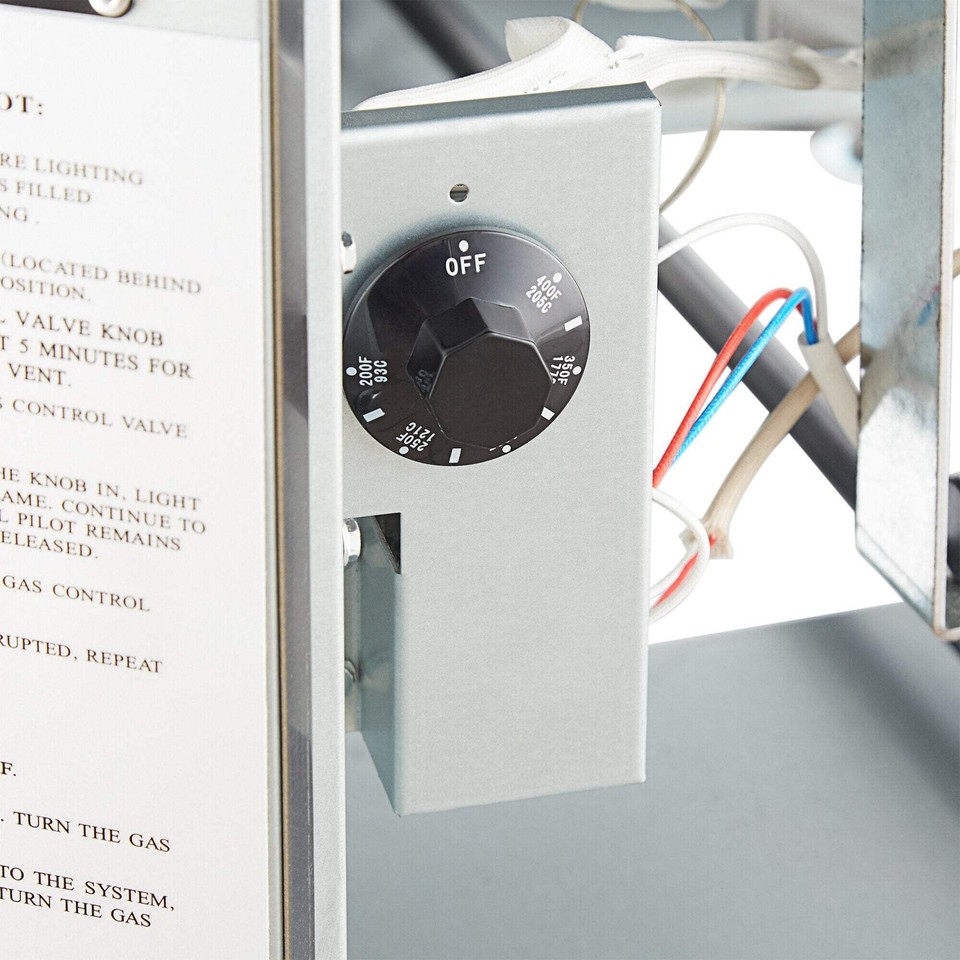 Natural Gas 150-170 lb. Flat Bottom Funnel Cake / Donut Fryer - 120,000 ...