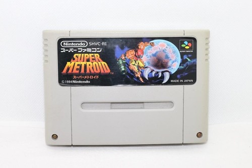 Super Metroid Super Famicom Japanese Edition Nintendo Game Cartridge ...