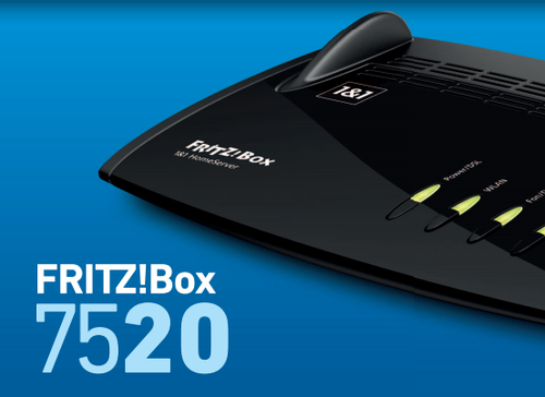 AVM FRITZ!Box 7520 1&1 Edition / HomeServer / USB-WLAN-Router (20002882 ...