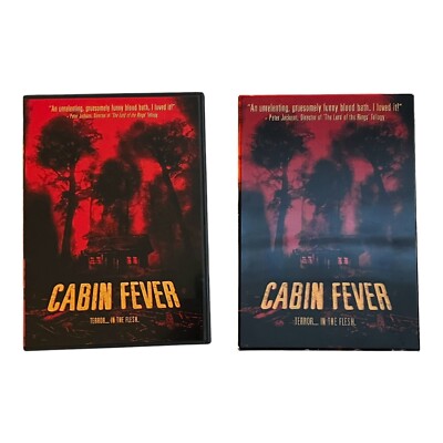 Cabin Fever (DVD, 2002) W/ Lenticular Slipcover RARE OOP Eli Roth ...