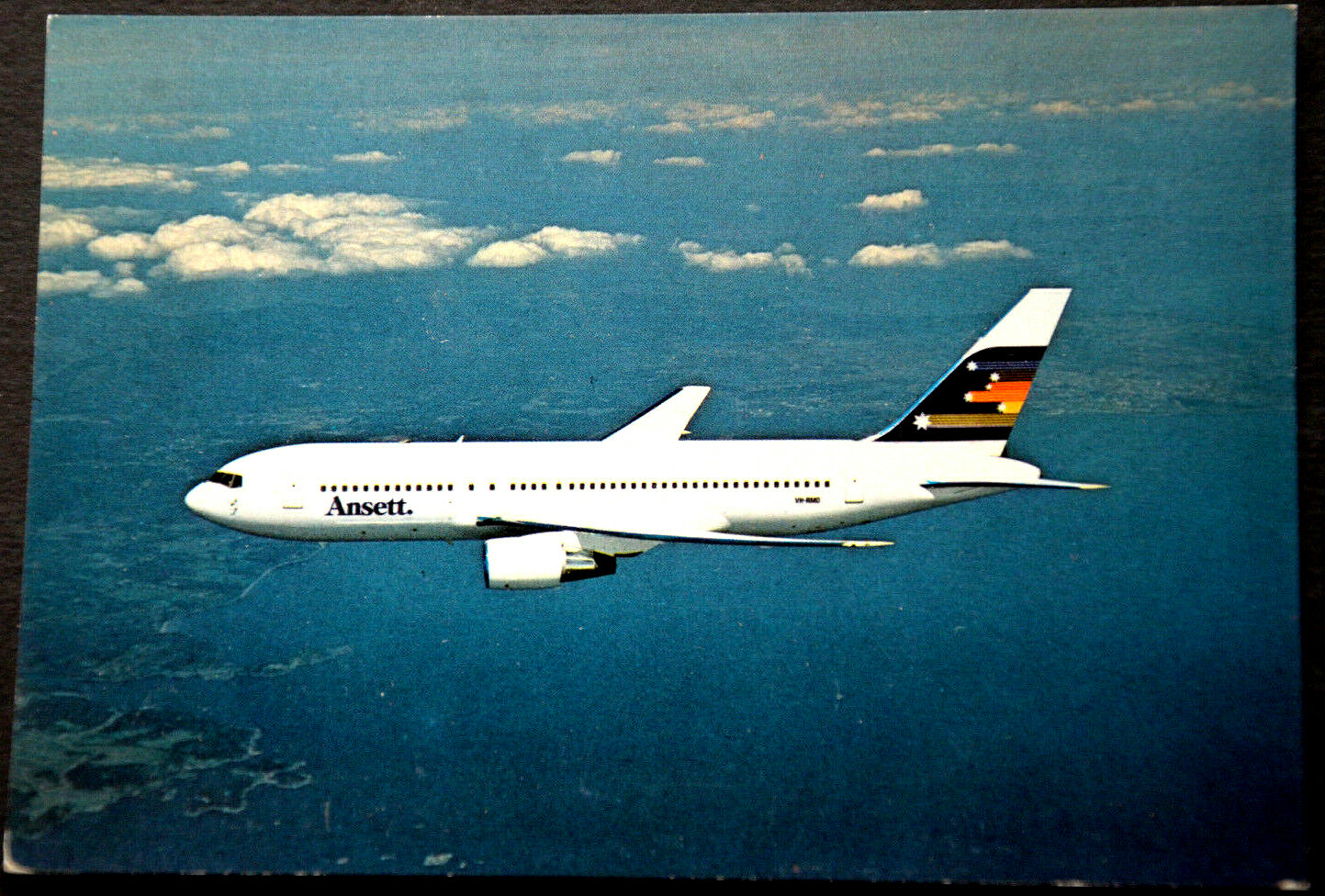 47347 Ak Airport Aircraft Ansett Boeing 767-200 Airlines Of Australia ...