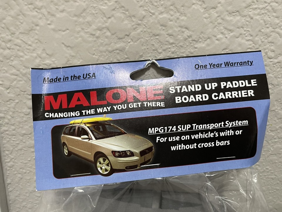 Standard SUP Foam Block Kit with Load Straps - Universal Fit - 24" Long ...