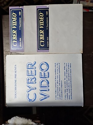 Commodore 64 CYBER VIDEO Ultra RARE Software By Touchstone C64 C128 ...
