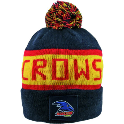 NEW Adelaide Crows Bar Beanie | eBay