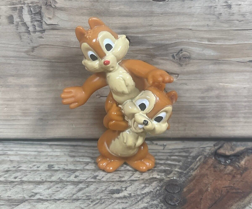 Disney Chip N Dale Rescue Ranger Chipmunk Figure 3” Stacked Piggyback ...