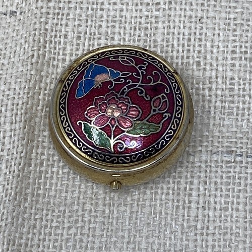 Vintage Brass Pill Box Made In Taiwan | eBay