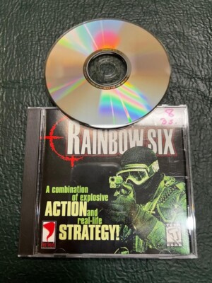 TOM CLANCY'S RAINBOW SIX PC CD ROM Red Storm, 1998 for Windows 95/98 ...