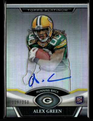 2011 Topps Platinum Rookie Autographs #21 Alex Green /250 | eBay