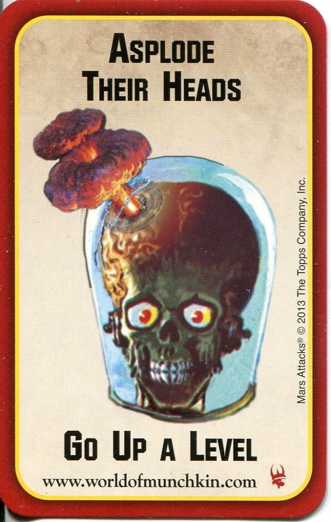 Mars Attacks Invasion Munchkin Apocalypse Chase Card | eBay