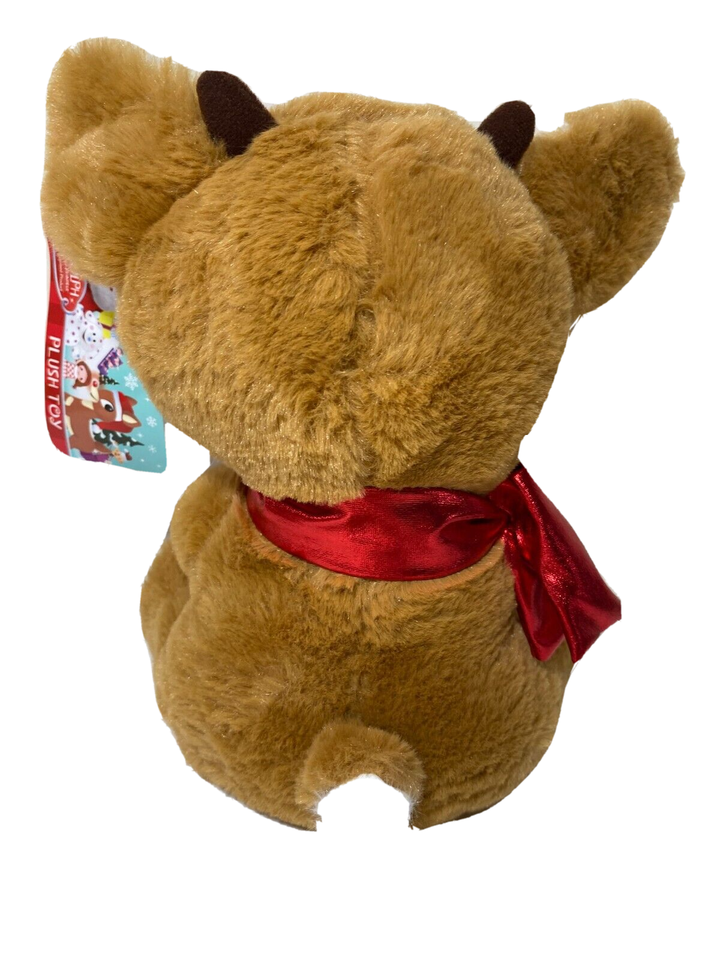 Rudolph Plush 10 inches. New. Soft Toy. Rudolph the Red-Nosed Reindeer ...