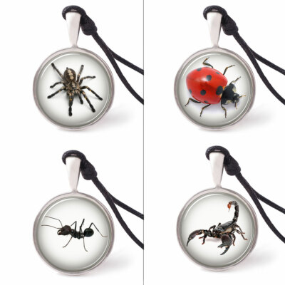 Wild Insects Necklace Pendants Pewter Silver Jewelry JNP | eBay