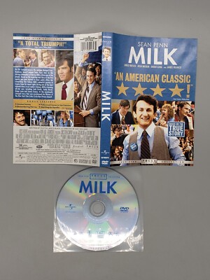 Milk (DVD, 2008) No Case No Tracking 25195048972| eBay