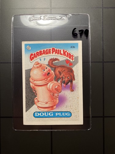1985 Topps Garbage Pail Kids Series 2 OS2 GPK Glossy Puzzle Back Doug ...
