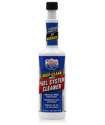 Lucas Oils Deep Clean Fuel System & Injector Cleaner for Improved Fuel ...