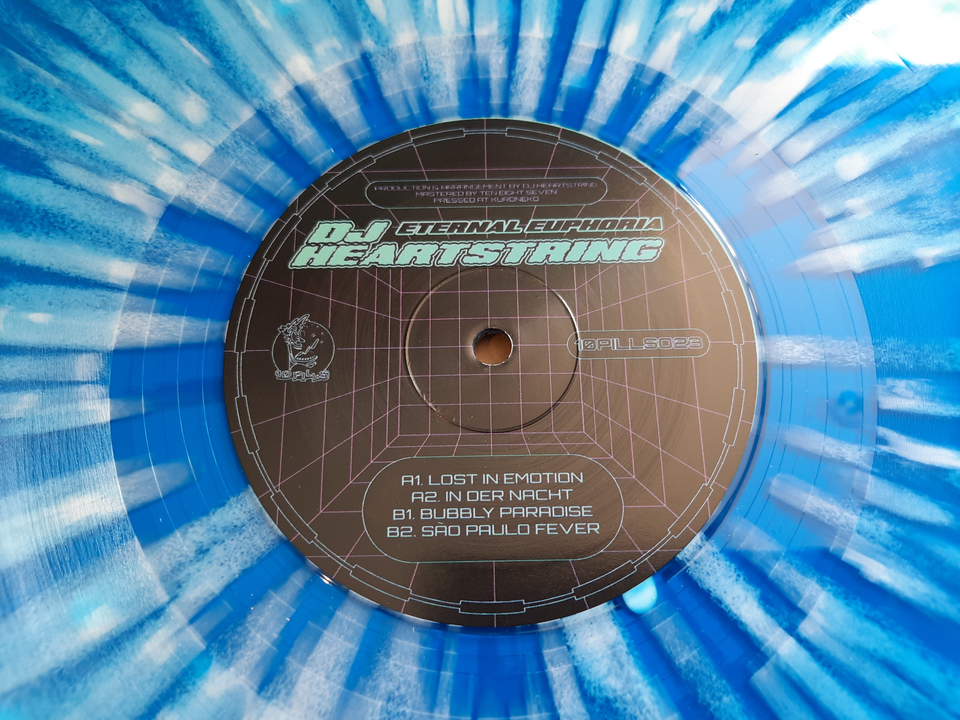 DJ HEARTSTRING / ETERNAL EUPHORIA EP 12" 1Ø PILLS MATE TECHNO TRANCE ...