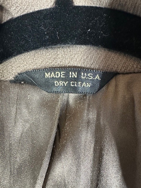 Stunning Mark Shale Black Men’s Overcoat Toffee Colored 100% Wool Men's ...