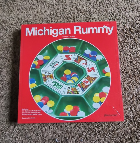 Michigan Rummy Board Game - NIB | eBay