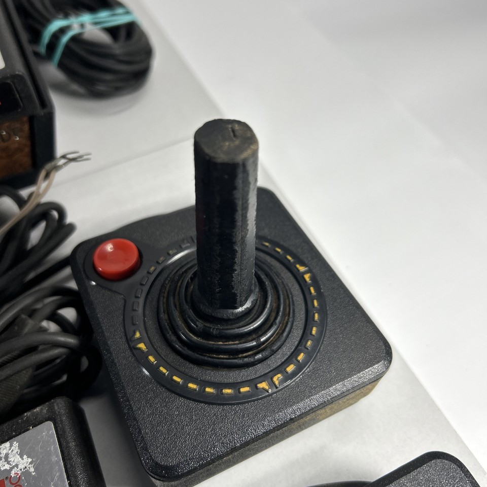 Vintage Tele-Games Sears Atari WoodGrain Video Arcade Console Game lot ...