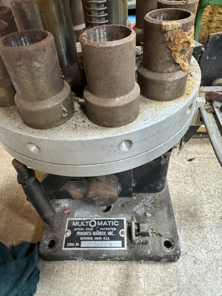 Ponsness Warren Multomatic Model 600B, Multo Matic Reloading Press 🇺🇲 | eBay