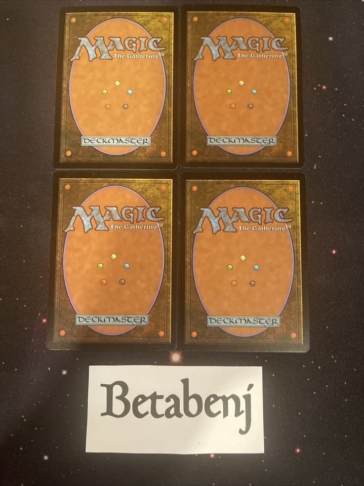 4x MTG Typhoid Rats M15 (Playset) - Free ship over $25 | eBay