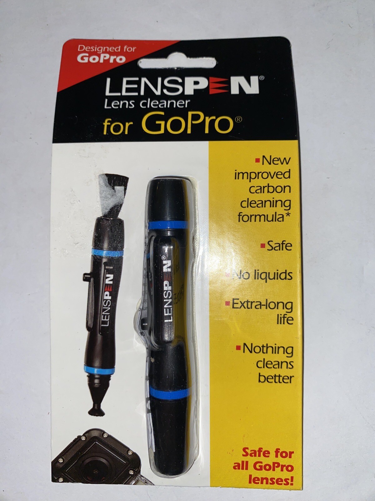 LENSPEN Lens Cleaner For GoPro ~ Genuine/Factory Sealed Carbon Cleaning ...