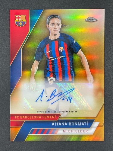 2022-23 Topps Chrome UEFA Women's Champions League - Autographs Gold ...