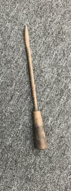 VINTAGE BEARING SCRAPER TOOL. 10 IN. WOOD HANDLE. Free Shipping | eBay