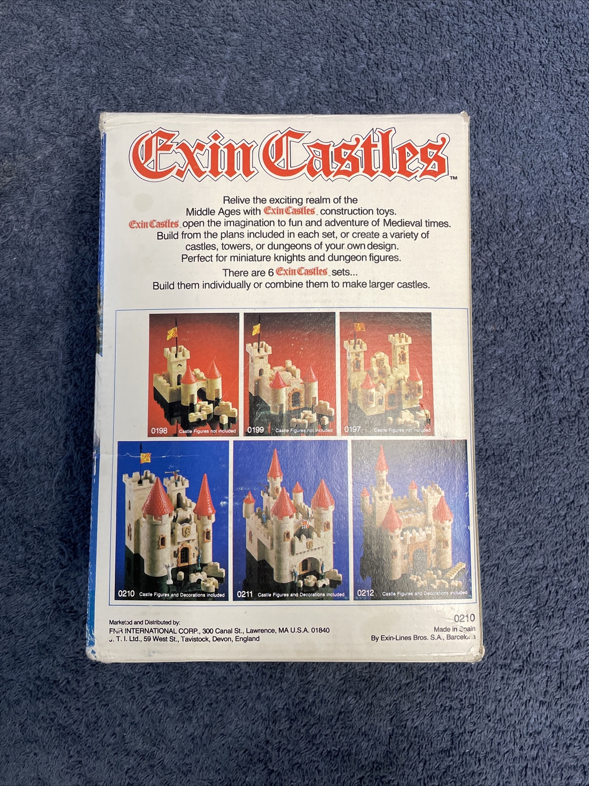 Exin Castles 0210 W/Box & Instructions 362 Pieces Included | eBay