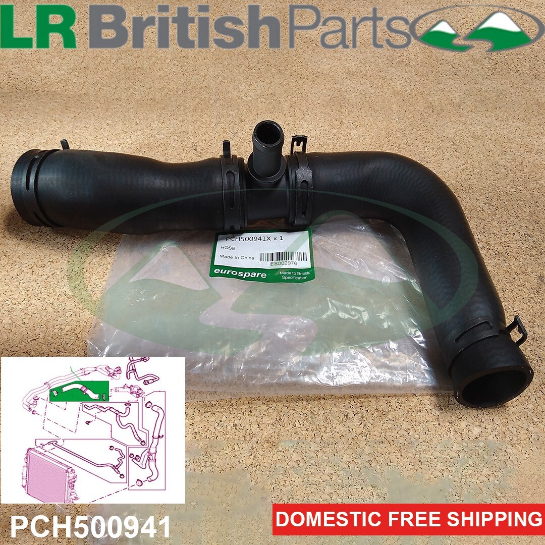 LAND ROVER UPPER RADIATOR HOSE LR3 V8 RANGE ROVER SPORT 4.4 05-09 NEW ...