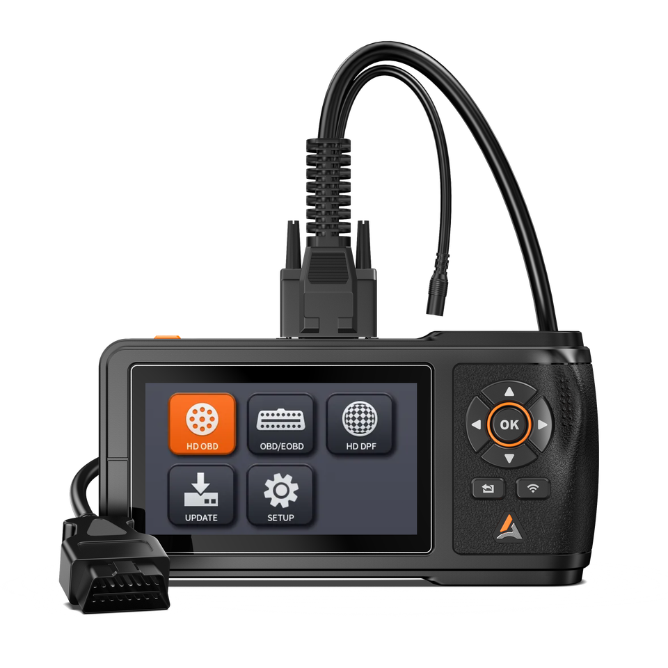 All System OBD2 Scanner Diagnostic Tool For Cummins Caterpillar Heavy ...