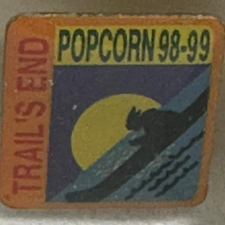 BSA Boy Scouts of America Trail Ends Popcorn 98/99 Vintage Tack Pin T ...