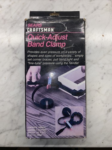 CRAFTSMAN BAND CLAMP QUICK ADJUSTMENT 1'' X 13 FEET | eBay