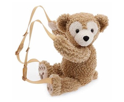 Disney Parks 17" Duffy Bear Plush Backpack Bag Mickey Mouse Soft NEW ...