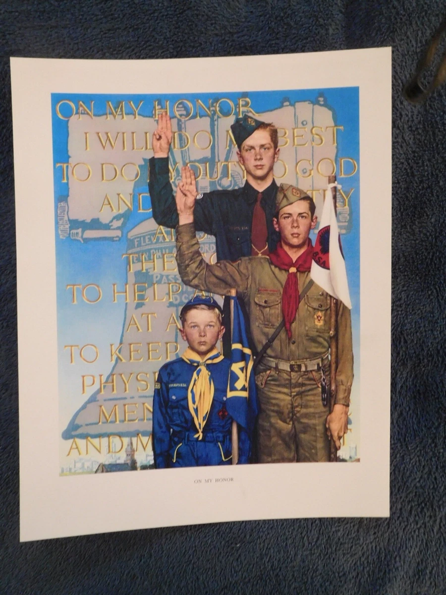 Norman Rockwell Cub Scouts